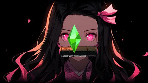 Demon Girl Loading Screen Mods Sims 4 Par SakuraLunari