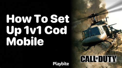 How To Set Up 1v1 COD Mobile Matches Playbite