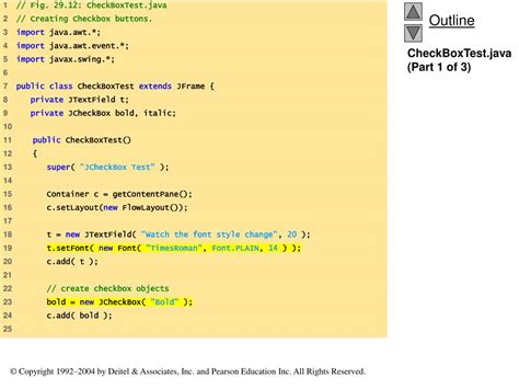 Ppt Chapter 29 Java Graphical User Interface Components Powerpoint Presentation Id3553863