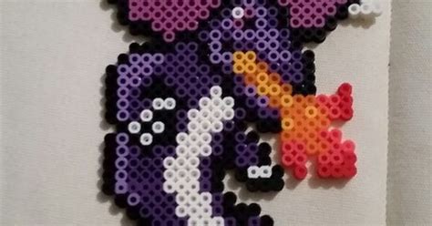 Clash Of Clans Lvl 2 Dragon Perler Beads Hama Beads 8 Bit Perler Patterns Pinterest