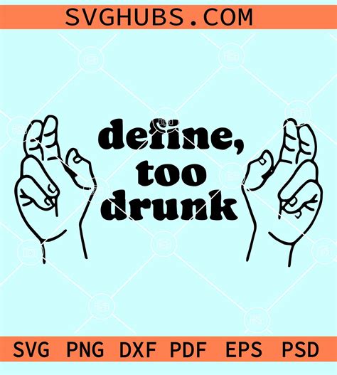 Funny Drinking Es Svg
