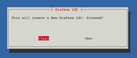 Home Assistant Installing Grafana Lxc