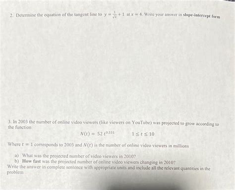 Solved Show All Your Work And Always Use Correct