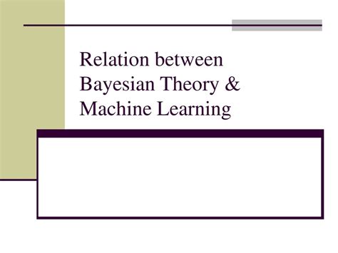 Bayesian Theory And Bayesian Modeling Ppt Download