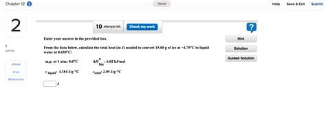 Solved Chapter 12 Saved Help Save And Exit Submit Submit 2 10