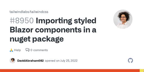 Importing Styled Blazor Components In A Nuget Package · Tailwindlabs Tailwindcss · Discussion