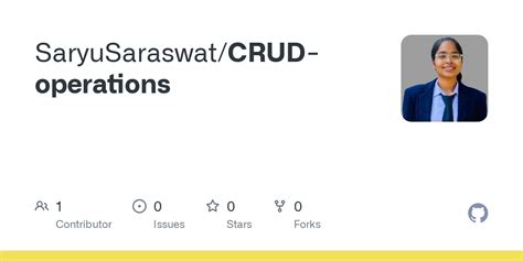 Github Saryusaraswat Crud Operations