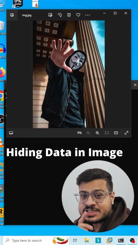 Tanish Mahajan Steganography Hacking Hacker Cybersecurity Ethicalhacking Coding