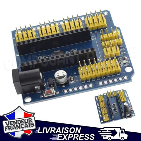 Io Capteur Shield Carte Dextension Board Atmega328p Arduino Nano 625