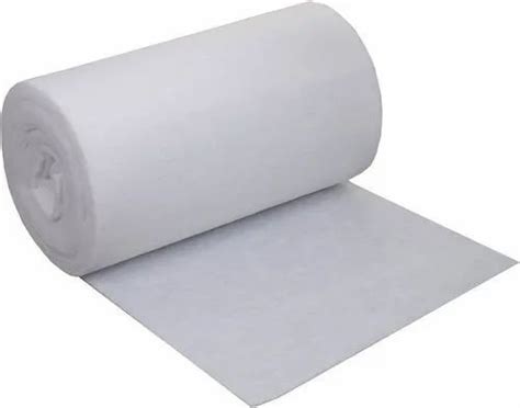 White Plain Dust Collection Filter Fabric Packaging Type Roll Rs 25