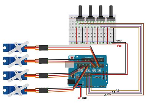 kit braço robótico mdf com arduino blog eletrogate