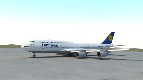 B 747 8 With Interior 3d Model Animated Rigged Cgtrader