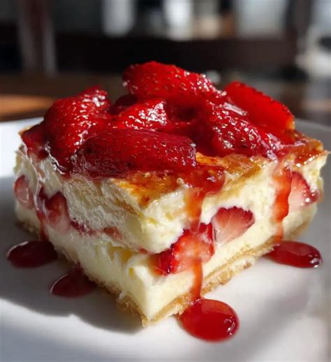 No Bake Strawberry Cheesecake Lasagna 7 Irresistible Layers