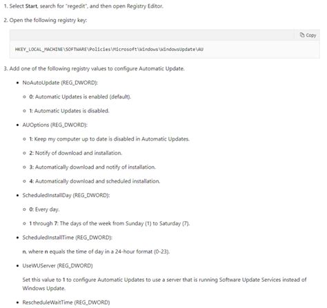 Pointing Windows 10 To Wsus Via Registry Windows Spiceworks Community