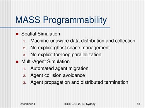 Ppt An Parallel Multi Agent Spatial Simulation Environment For Cluster Systems Powerpoint