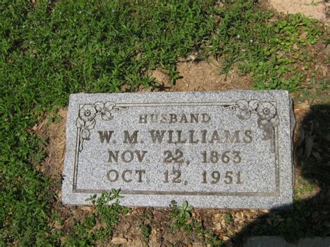 William Mcguffin Williams 1863 1951 Find A Grave Memorial