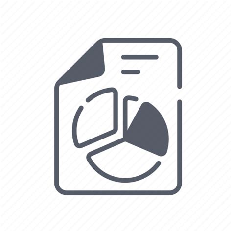 Report File Document Finance Statistic Analytic Chart Icon