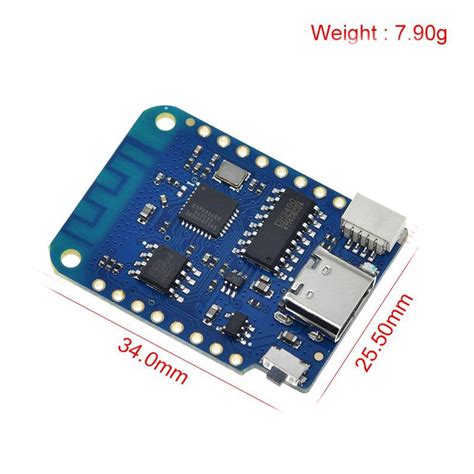 Wemos D1 Mini V4 0 0 Type C Usb Esp8266 Development Board Based On 4mb Micropython ขาย Arduino