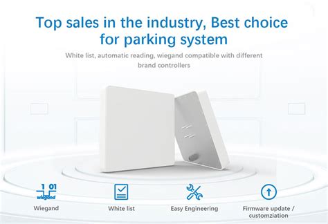 Pembaca Gerbang Rfid Uhf 10m Pembaca Rfid Parkir Kendaraan 865~960mhz Pembaca Jarak Jauh