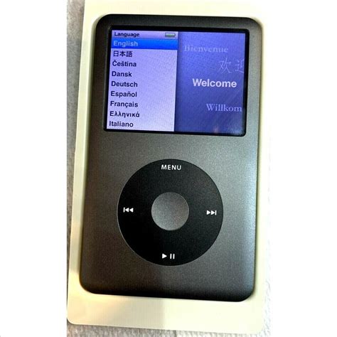 Apple Ipod Classic 7th Generation Gray Black 256gb Ssd Bundle