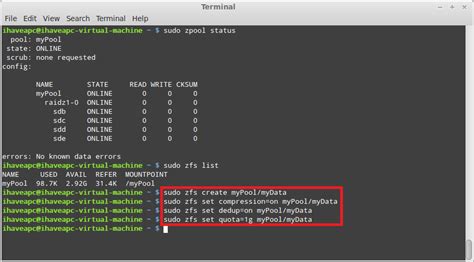 Installing And Using Zfs In Linux Mint Ubuntu â€“ Part 5 I Have A Pc I Have A Pc