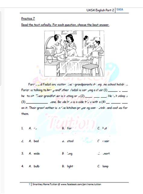 [english] Uasa Part 2 ~ Year 4 5 6 老师的话 Lao Shi De Hua