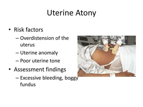 Uterine Atony
