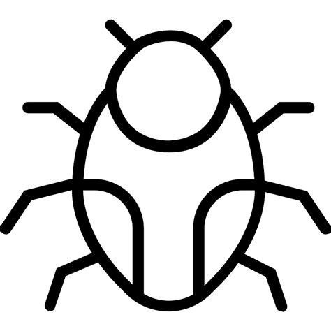 bug malware vector svg icon svg repo