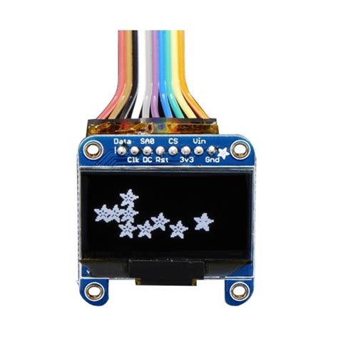 Adafruit Industries Monochrome X OLED Graphic Display Micro Center