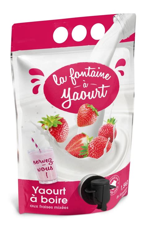 La Fontaine à Yaourt Packaging Innovant Pour Yaourt à Boire
