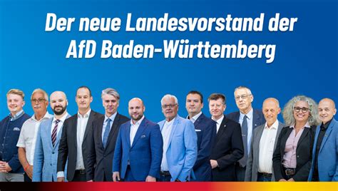 Afd Baden Württemberg Der Landesverband Der Alternative Für Deutschland