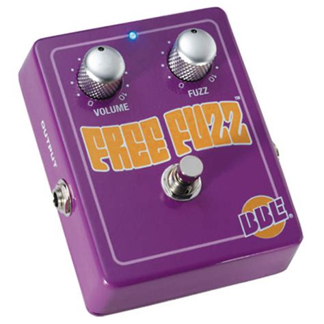 DISC BBE Free Fuzz Guitar Effects Pedal At Gear Music