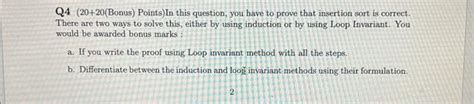 Solved Q4 2020bonus Points In This Question You Have