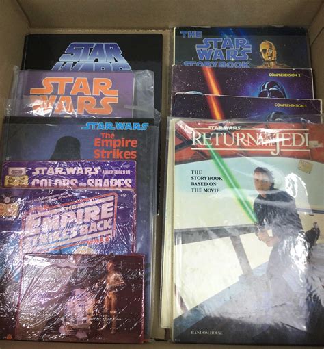 Lot 11pc Star Wars Story Books