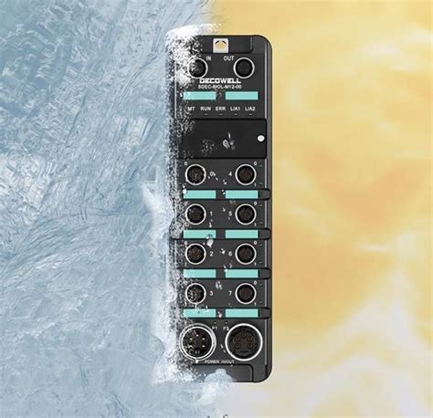 Decowell Sd Series Ip67 Remote Io Sdpn 8iol M12 00 Io Link Master Module Io Module And Ip67