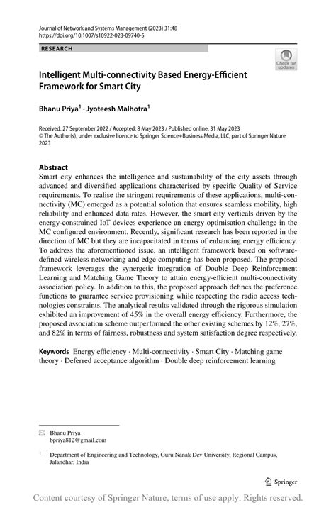 intelligent multi connectivity based energy efficient framework for
