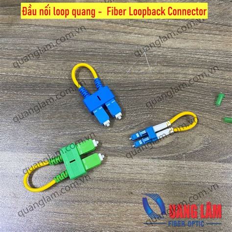Đầu nối loop quang SC APC SC UPC LC UPC Fiber Loopback Connector Công ty TNHH Công Nghệ