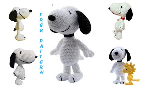 Amigurumi Snoopy Snoopy Amigurumi Pattern Crochet Eng Ver