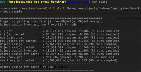 GitHub Jjgonecrypto Node Es6 Proxy Benchmark Simple Benchmark