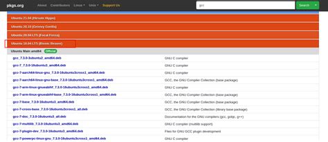 ubuntu debian 安装指定gcc g 版本 不是编译安装 耿明岩 博客园