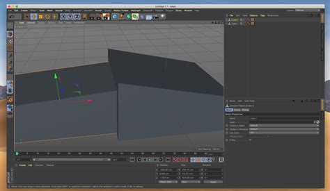 Can T Edit Scale Make The Cube Smaller After Editing One Of The Edges I Just See The Camera But