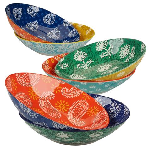 Certified International Carnival 3834 Fl Oz Multi Colored Porcelain