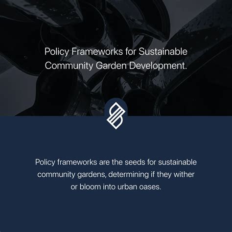 Policy Frameworks For Sustainable Community Garden Development → Scenario