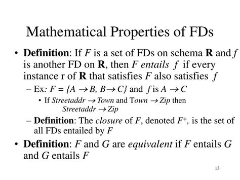Ppt Functional Dependencies Powerpoint Presentation Free Download