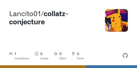Github Lancito01 Collatz Conjecture