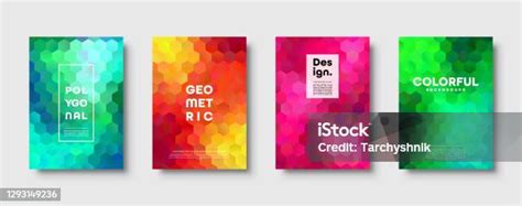 육각형 다각형 추상적 배경 다채로운 삼각형 그라데이션 디자인 낮은 폴리 육각형 모양 배너 벡터 일러스트레이션 3차원 형태에 대한 스톡 벡터 아트 및 기타 이미지 Istock