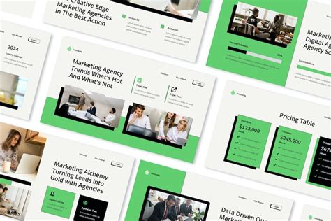 Маркетинговое агентство Powerpoint Шаблоны презентаций Envato Elements