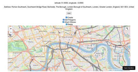 Leaflet Draw Forked Codesandbox