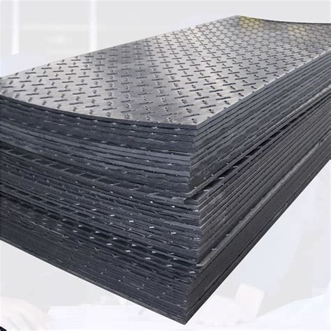Interlocking Thick Hdpe Ground Protection Mat Heavy Vehicle Ground Mat