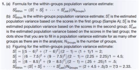 Rm 15 Analysis Of Variance Anova I Flashcards Quizlet